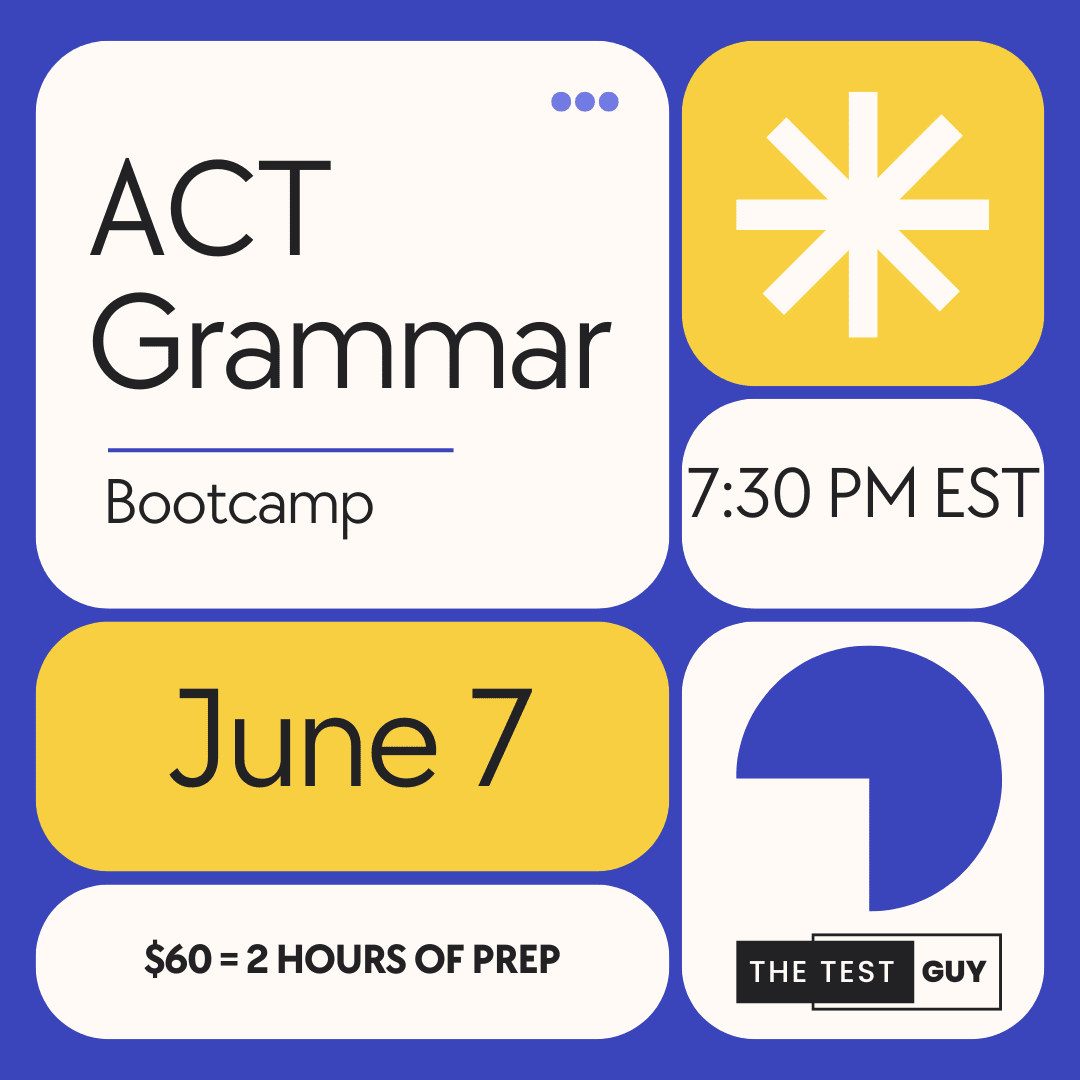 ACT Grammar Bootcamp